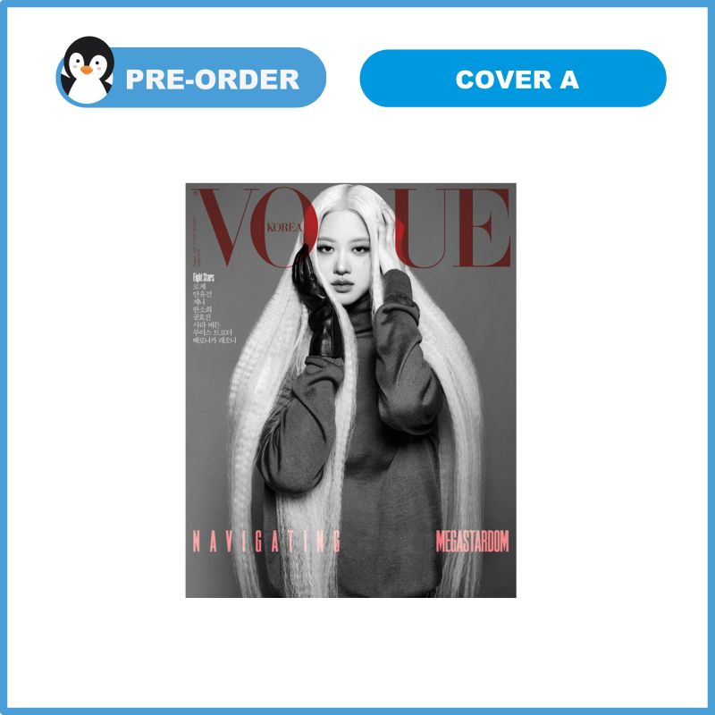 Magazine [25-07-25] VOGUE 2025.08 Cover : ROSÉ Rose Cover A